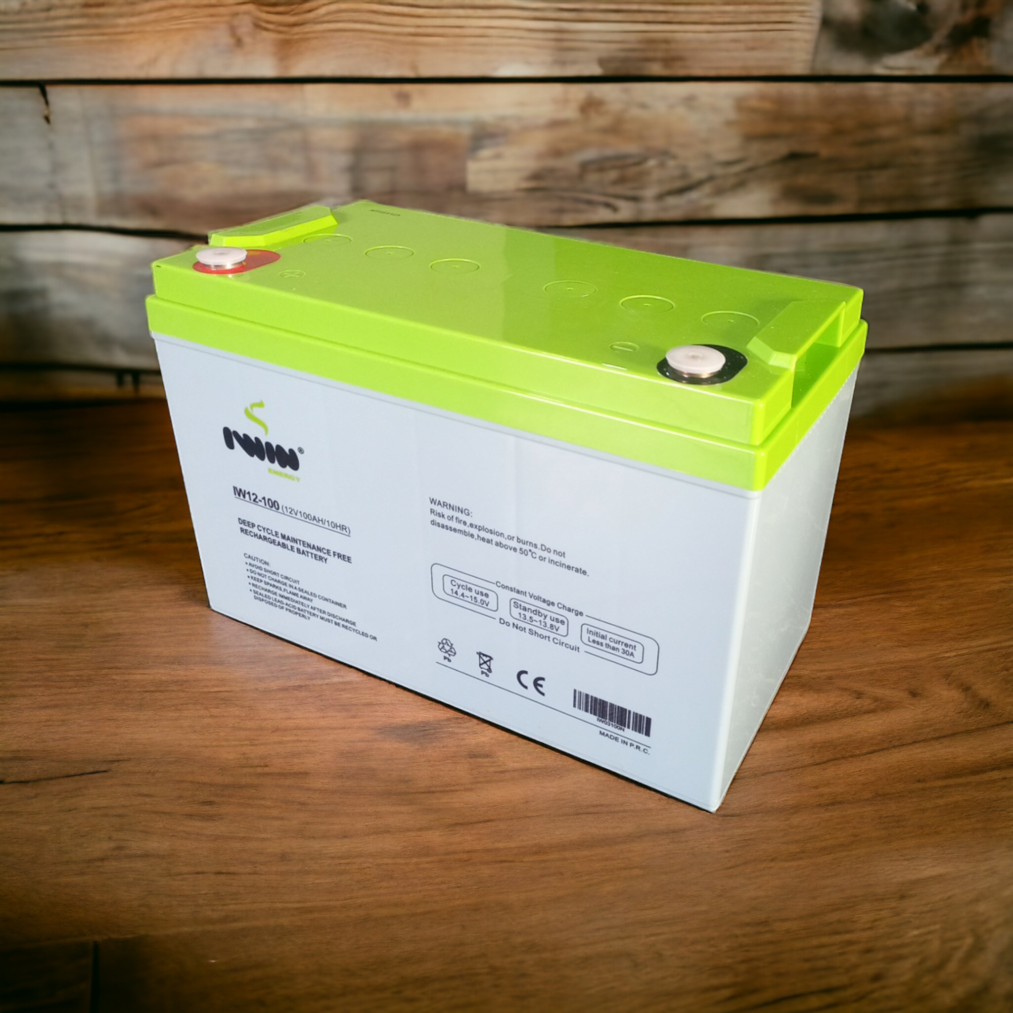 Iwin 100Ah 12V Gel Battery – Renerworld Solar Store