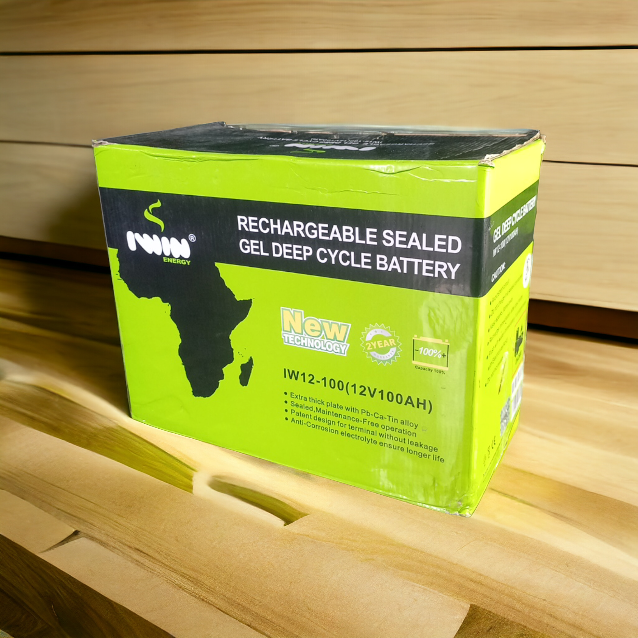 Iwin 100Ah 12V Gel Battery – Renerworld Solar Store
